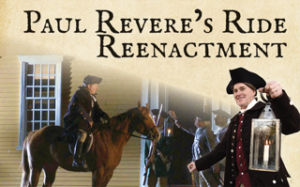 Reenactment of Paul Revere's Midnight Ride - Lex250