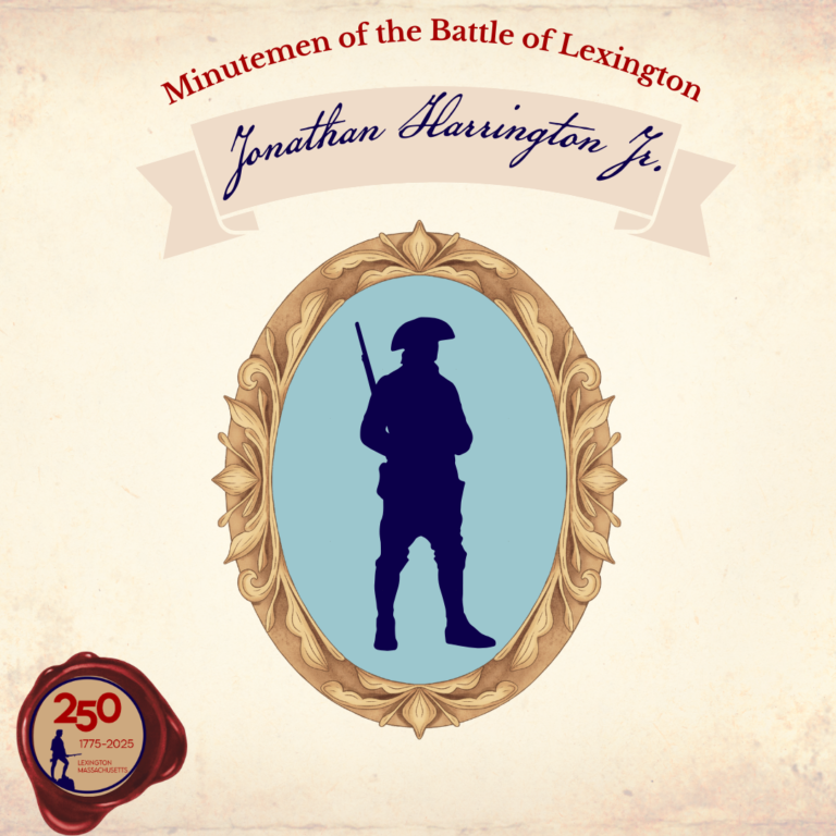 Minutemen of Lexington: Jonathan Harrington Jr. - Lex250