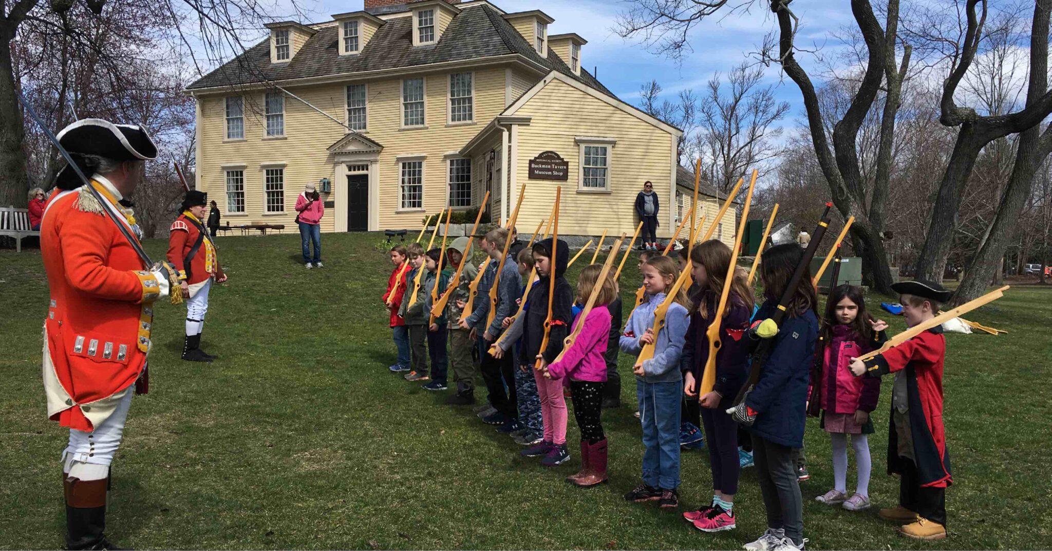 Reenactment of the Battle of Lexington - Lex250